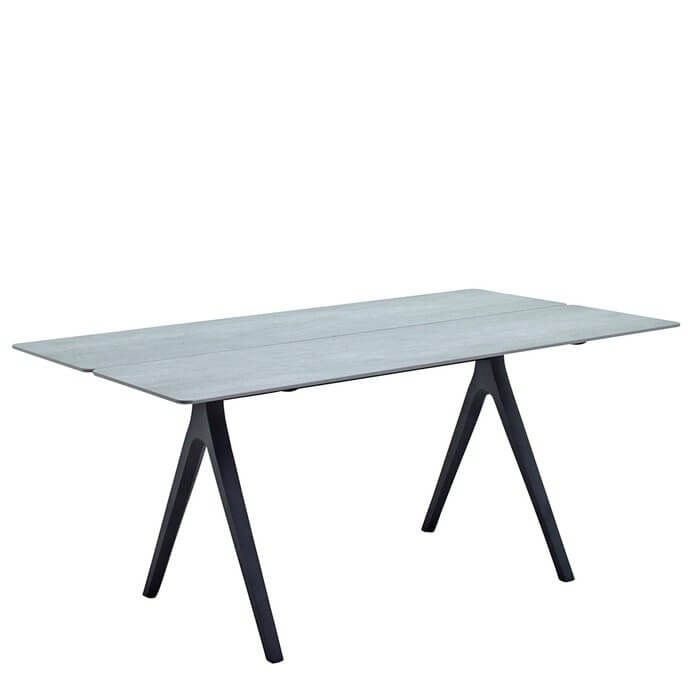 Gloster Split Pumice Ceramic Rectangular Table | Clima Home