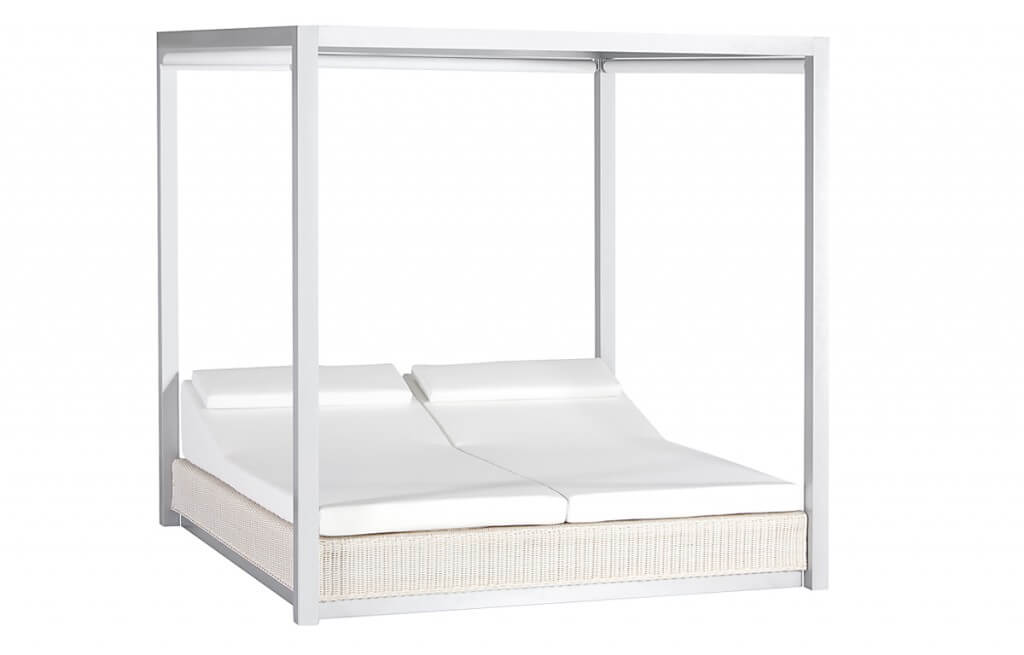 Point Sunset Double Sun Bed W/o Curtains | Clima Home