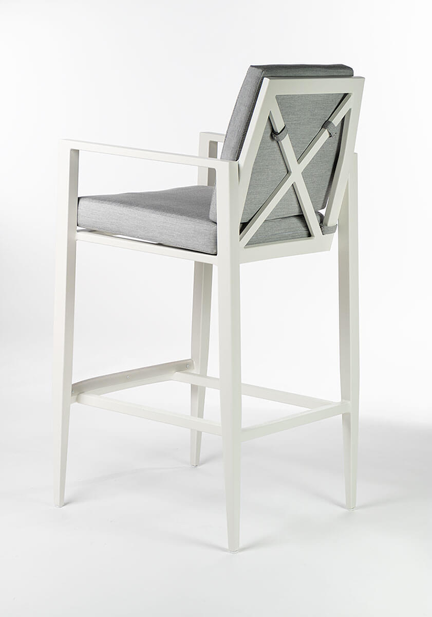 Pavilion Brickell Bar Chair With Arms | Clima Home