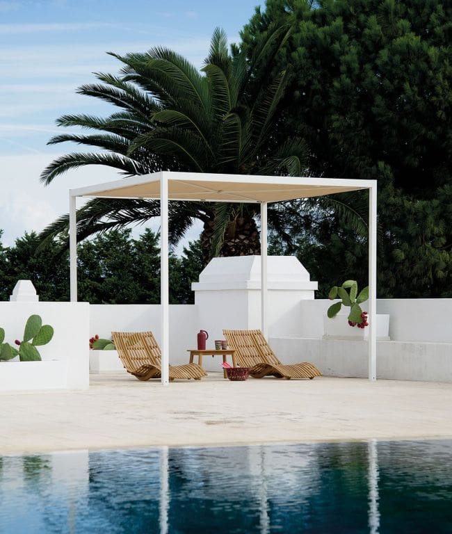 Unopiu Shibuya® Mobile Freestanding Pergola In Aluminium | Clima Home