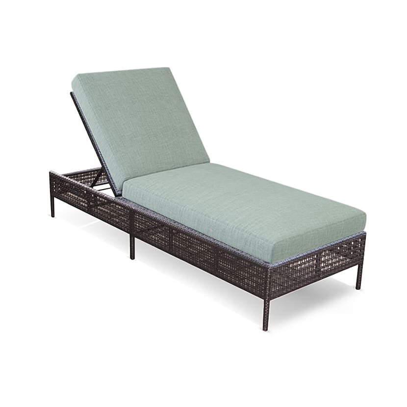 Walters Wicker Javier Outdoor Armless Chaise | Clima Home